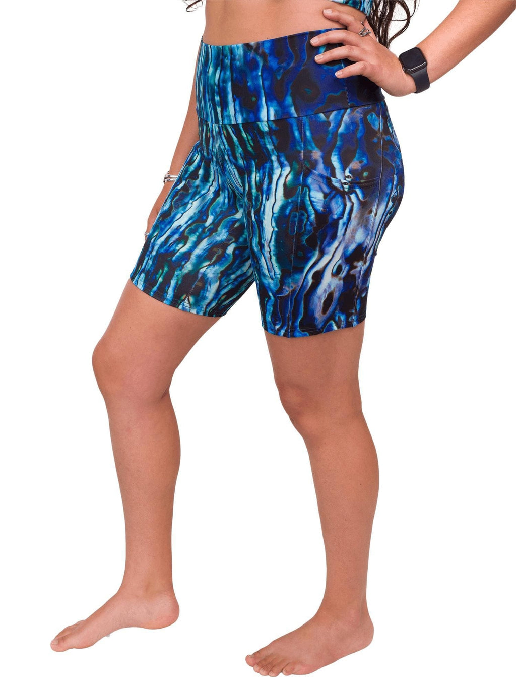 Abalone Restoration 8 Inch Biker Style Shorts | UPF 50+ Sun Protection ...